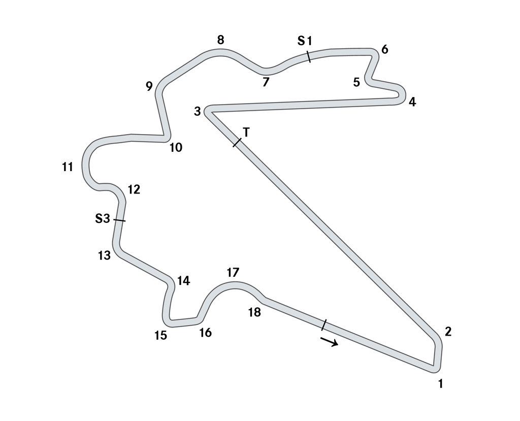 Korea GP, Korea International Circuit, Yeongam - Formel 1-Strecken 2013